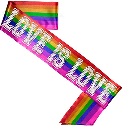 Rainbow Pennant Banner | Bachelorette Decorations | The House of ...